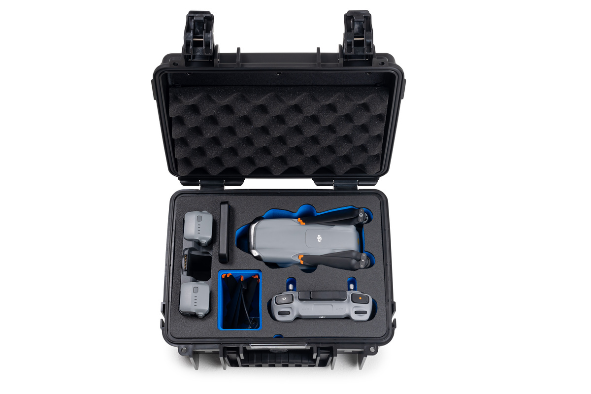 B&W Outdoor Case type 3000 DJI Air 3 - Yellow | Protective Cases