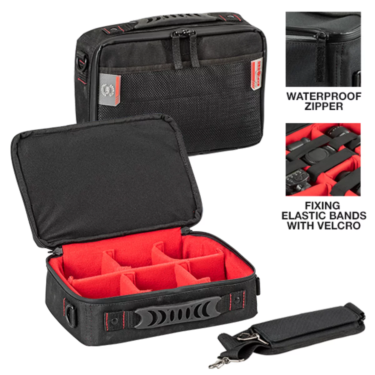 Explorer Padded Bag BAG-R With Adjustable Dividers For 2712 Case | Protective Cases